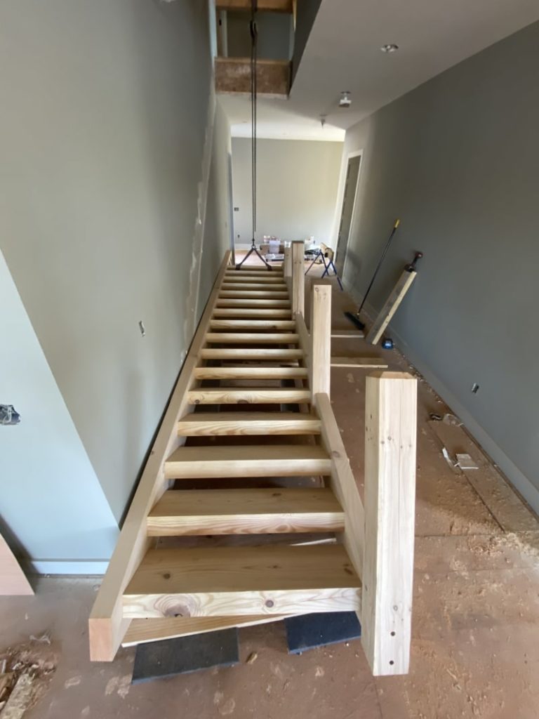 Open Tread Timber Stairs - MORESUN